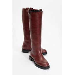 Alaska Gemusterter Kniehoher Stiefel
