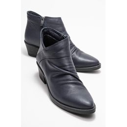 Rule Leder Klobiger Stiefel (Damen)