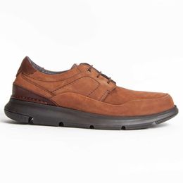 Purapiel Oxford-Schuh Confore3 Braun