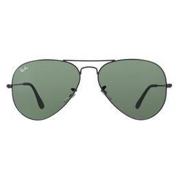Ray-Ban Sonnenbrille Aviator 3025 L2823 Schwarz Gr&uuml;n