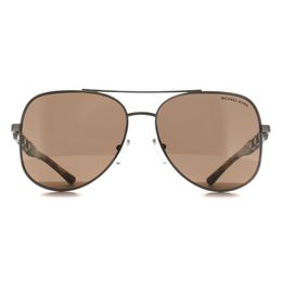 Michael Kors MK1121 Chianti 10147P helles Gold braun Gold Spiegel Sonnenbrille