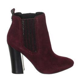 Guess Stiefeletten mit Absatz aus Leder in Wildlederoptik FLLUN3SUE10 Frau