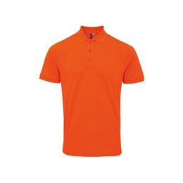 Premier Herren Coolchecker Plus Pique Polo mit CoolPlus (Orange)