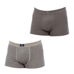 Pack-2 Boxershorts aus atmungsaktivem Stoff KLB2 Herren