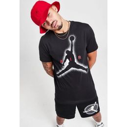 Nike Air Jordan Large Graphic Herren-T-Shirt in Schwarz