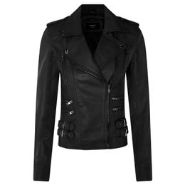 Damen Leder Brando Bikerjacke-Loddon