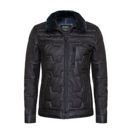 Gesteppte Bikerjacke aus Leder f&uuml;r Herren &ndash; Guayaquil
