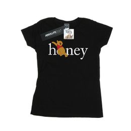 Disney - "Winnie The Pooh Honey" T-Shirt f&uuml;r Damen (Schwarz)