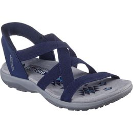 Skechers Reggae Slim Stretch Flex Damen Sandalen in Marineblau