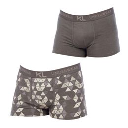 Pack-2 Boxershorts aus atmungsaktivem Stoff KLB2 Herren