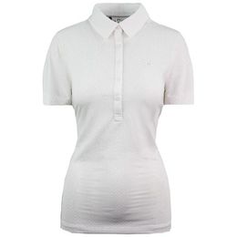 Under Armour Heatgear Zinger Golf aus Polo -Hemd Damen -Creme Top 1272340 103