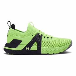 Under Armour Under Armor Project Rock 4 Mens Green Trainer