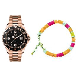 Ice Watch Gift Box - Ice Steel - Rose-gold - M - Multicolour Jewel ros&eacute;gold Herren Armbanduhr 020909 - M