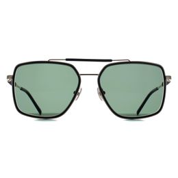 Salvatore Ferragamo SF298S 703 Gold schwarz gr&uuml;n Sonnenbrille