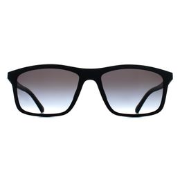 Emporio Armani EA4257U 50018G matte schwarze graue Sonnenbrille mit Farbverlauf