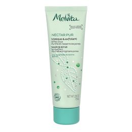 Melvita Nectar Pur Mask & Scrub.