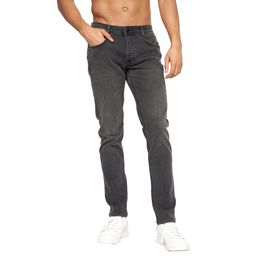 CrossHatch - "Malcolm" Jeans f&uuml;r Herren (dunkele Kohle)