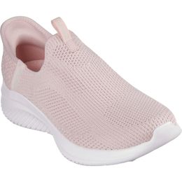 Skechers Ultra Flex 3.0 Easy Win Textil Damen rosa Sneakers