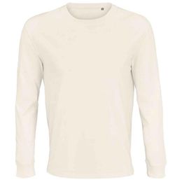 SOLS Unisex Adult Pioneer Langarm-T-Shirt aus Bio-Baumwolle (Off White)
