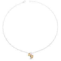 Orphelia Damen-Kette aus 925er Sterlingsilber mit Anh&auml;nger, Silber/Ros&eacute;, ZH-6039