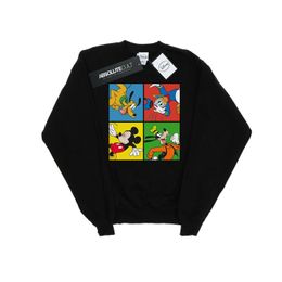 Disney - "Mickey Mouse Friends" Sweatshirt f&uuml;r Herren (Schwarz)