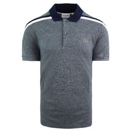 Lacoste -Taping -Herren -Mergel -Blue Polo -Hemd aufnehmen