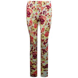 Vans von der Wand Stretch Taille gedruckte Blumen Frauen Leggings VN0YBNCVA