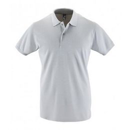 SOLS Herren Perfect Pique Kurzarm-Poloshirt (Reines Grau)