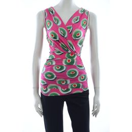 Dolce & Gabbana Dolce & Gabbana Top sicilien en soie stretch rose pour femme