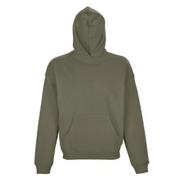 SOLS Unisex-Erwachsene Connor Bio-Kapuzenpullover in &Uuml;bergr&ouml;&szlig;e (Khaki)