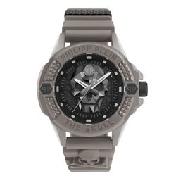 Philipp Plein The $kull Ecoceramic Herren Taupe Uhr PWUBA0323