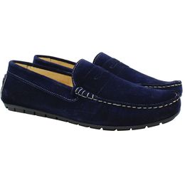 John White Monte Herren Marineblaue Schuhe