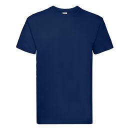 Fruit of the Loom - "Super Premium" T-Shirt f&uuml;r Herren/Damen Unisex (Marineblau)