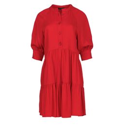 Lockeres rotes R&uuml;schenkleid