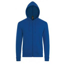 SOLS Herren Stone Zip Up Plain Hoodie (K&ouml;nigsblau)