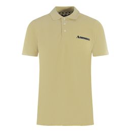 Aquascutum Boxed Logo Beige Poloshirt