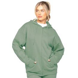 Enzo | Womens Oversized Zip Up Hoodie