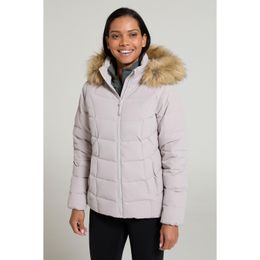 Mountain Warehouse - "Isla Extreme" Daunenjacke f&uuml;r Damen (Hellbeige)