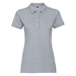 Russel Athletic Russell - Poloshirt Stretch f&uuml;r Damen (Helle Oxfordfarbe)