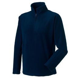 Russel Athletic Russell - Fleece-Oberteil mit kurzem Rei&szlig;verschluss f&uuml;r Herren (Dunkelblau)