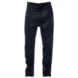 Herren-Jeans &bdquo;501&ldquo; aus schwarzem Leder in Montana