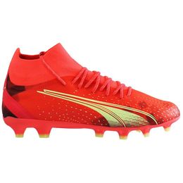 Puma Ultra Pro Fg/Ag Red Mens Football Stiefel