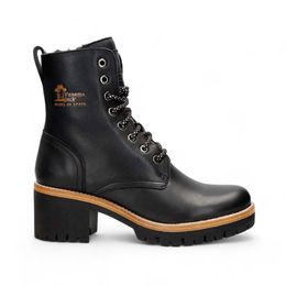 Panama Jack Damen-Stiefeletten Padma B11 aus schwarzem Leder