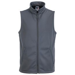 Russel Athletic Russell Herren Smart Softshell Gilet Jacke (Convoy Grau)
