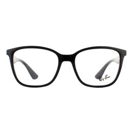Ray-Ban Square Black Black Unisexe Femmes Femmes Frames