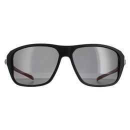 Chopard Rectangle Mens Matt Sandgestrahlt Schwarz Rauch Polarisiert SCH292