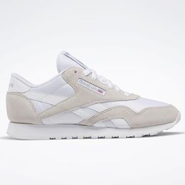 Reebok Classic Nylon Mens White Trainer