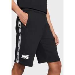 Nike NSW Repeat Herren Fleece-Shorts Schwarz
