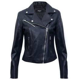 Smarte Damen-Bikerjacke aus Leder &ndash; Matlock