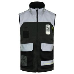 Puma x Helly Hansen &auml;rmellose graue Herren Refelctive Polar Fleece Weste 598279 01